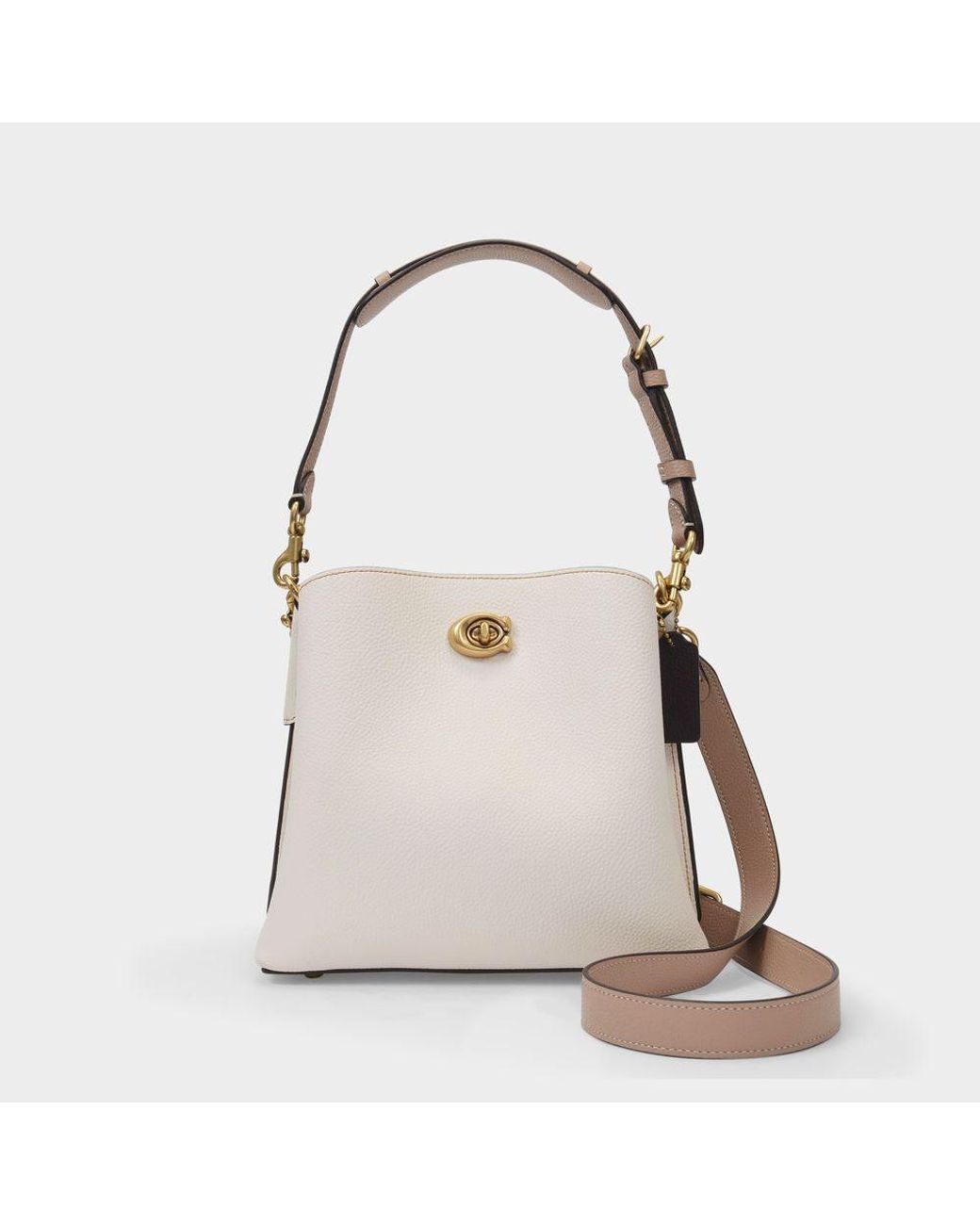 COACH Willow Bucket Bag in Natural | Lyst