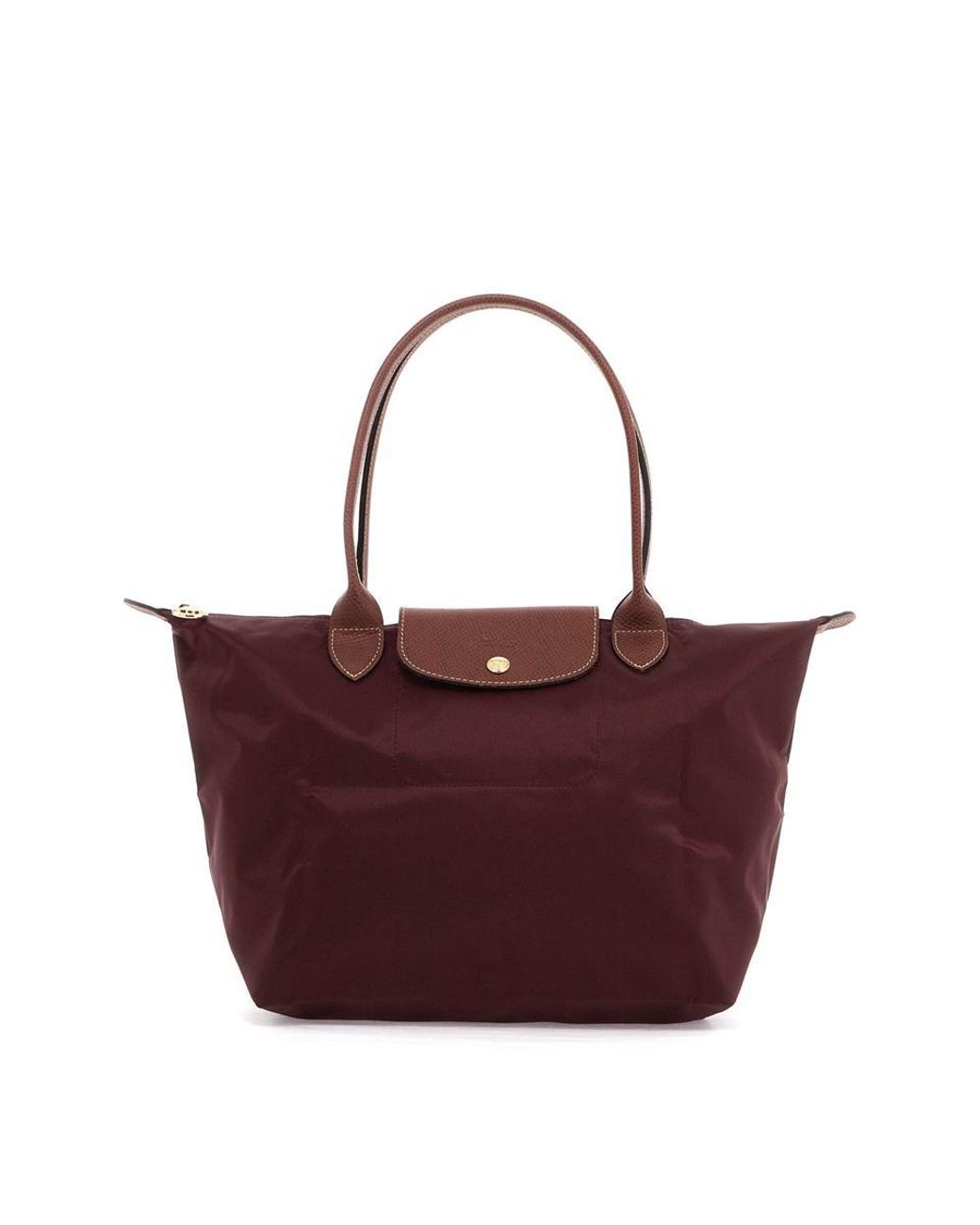 Longchamp Le Pliage Original M Shoulder Bag in Purple | Lyst