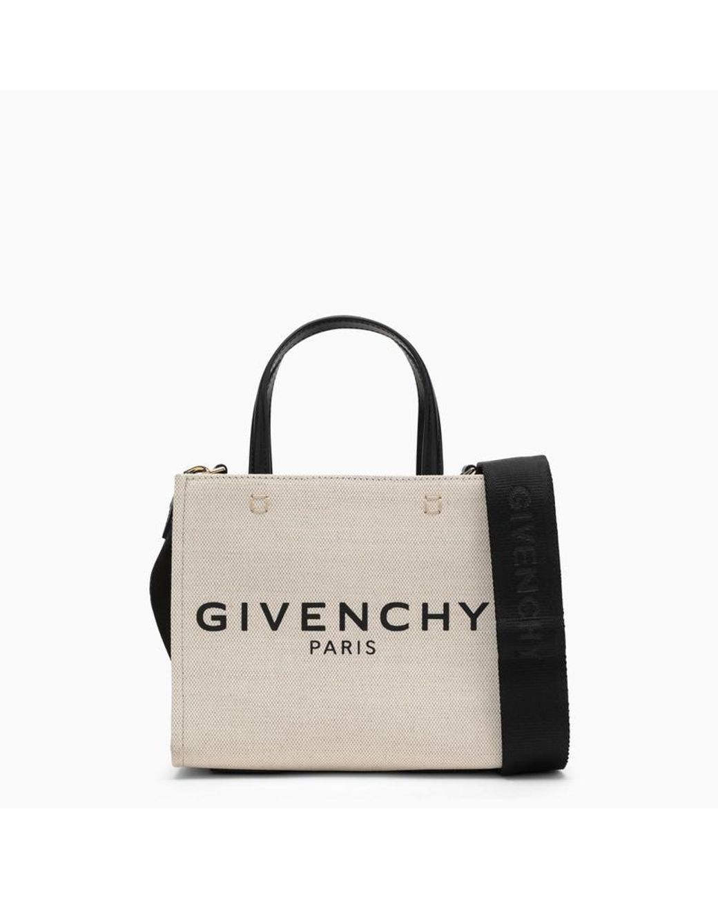 Givenchy G Mini Canvas Tote Bag in Metallic | Lyst
