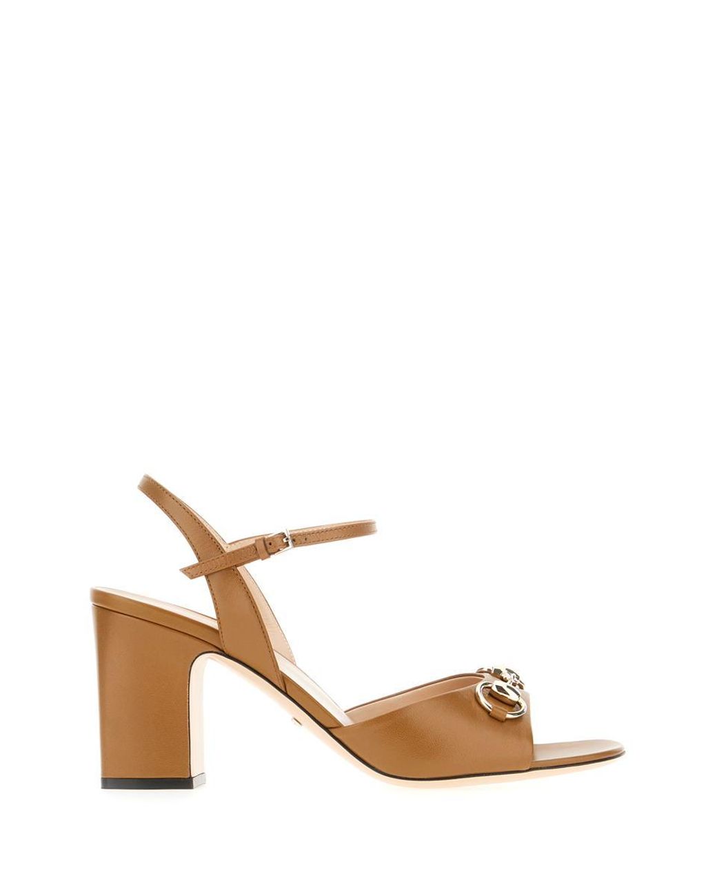 Gucci Heeled Shoes in Brown | Lyst