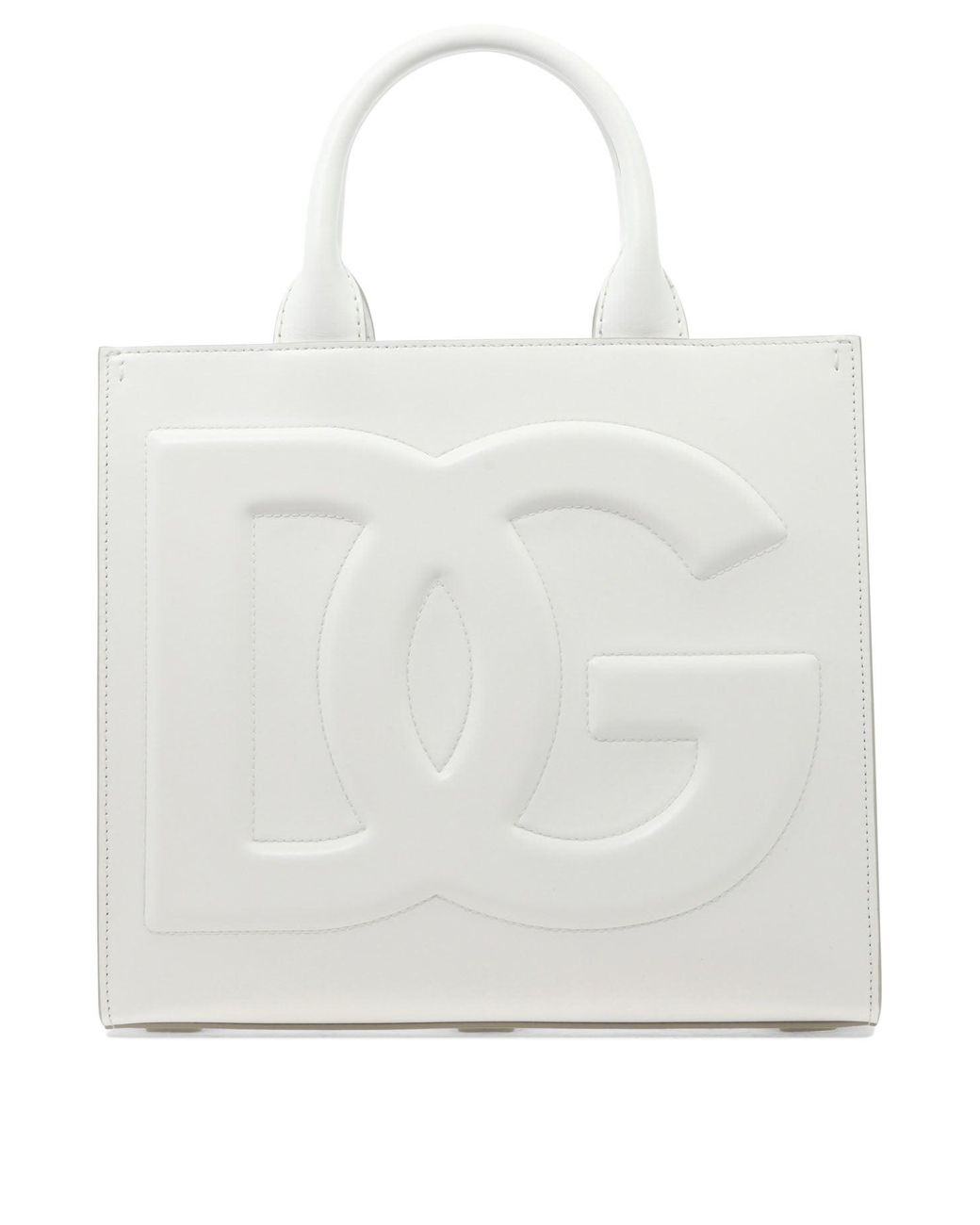 Dolce & Gabbana "dg" Handbag in White | Lyst Australia