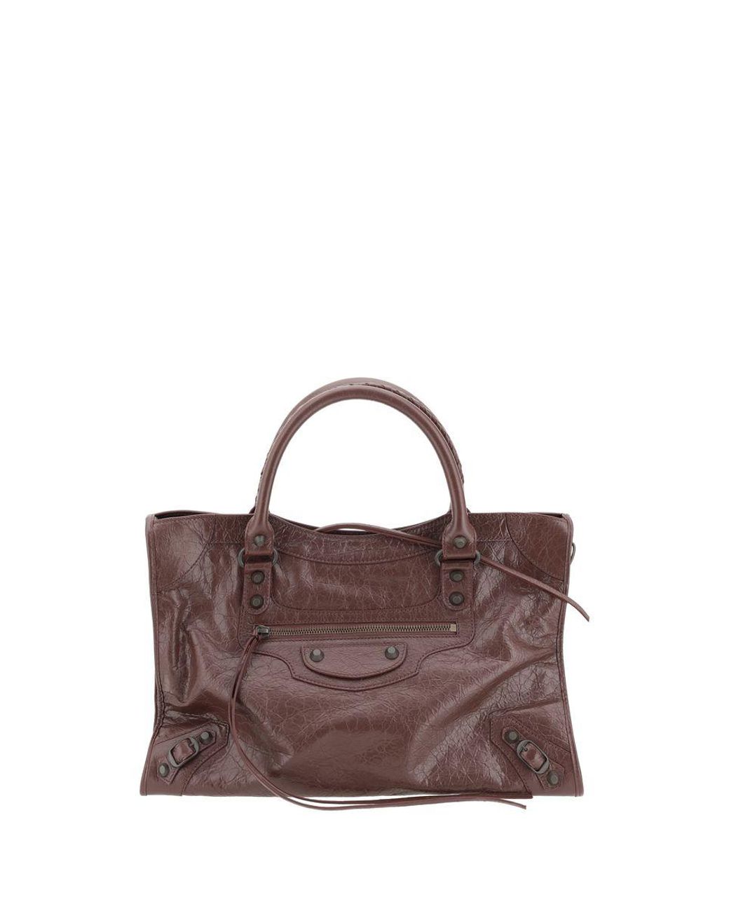 Balenciaga Le City Medium in Brown | Lyst