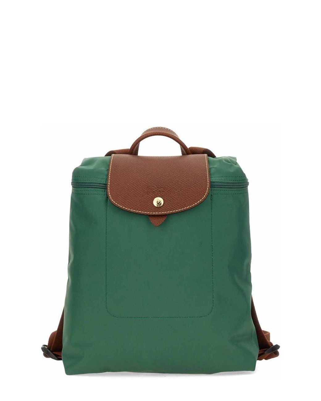Longchamp Le Pliage Backpack in Green | Lyst