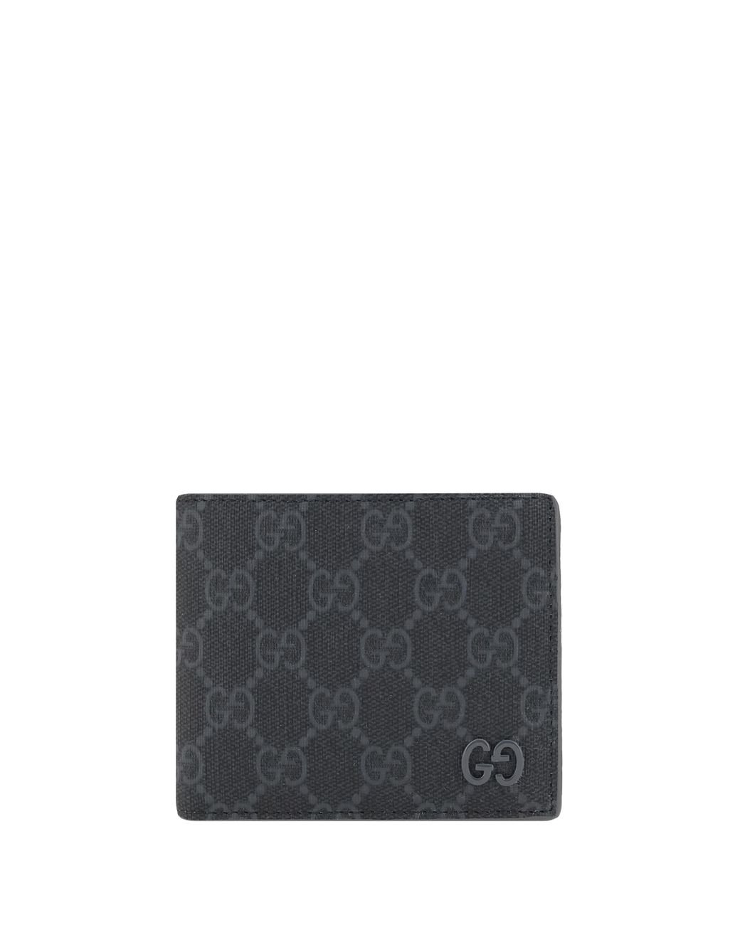 Gucci Gg Pattern Wallet in Grey | Lyst UK