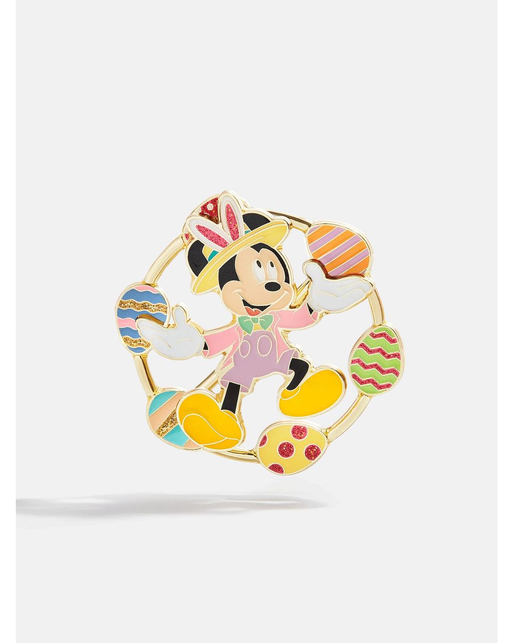 BaubleBar Disney Mickey Mouse Easter Pin in Gray | Lyst