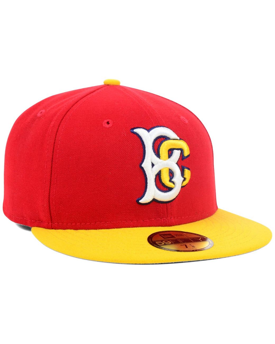 KTZ Brooklyn Cyclones 59fifty Cap in Red for Men | Lyst