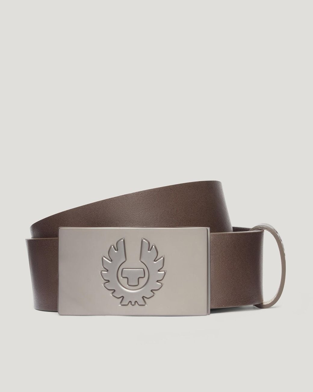 Belstaff Phoenix Buckle Belt Calf Leather Major Brown for Men | Lyst UK