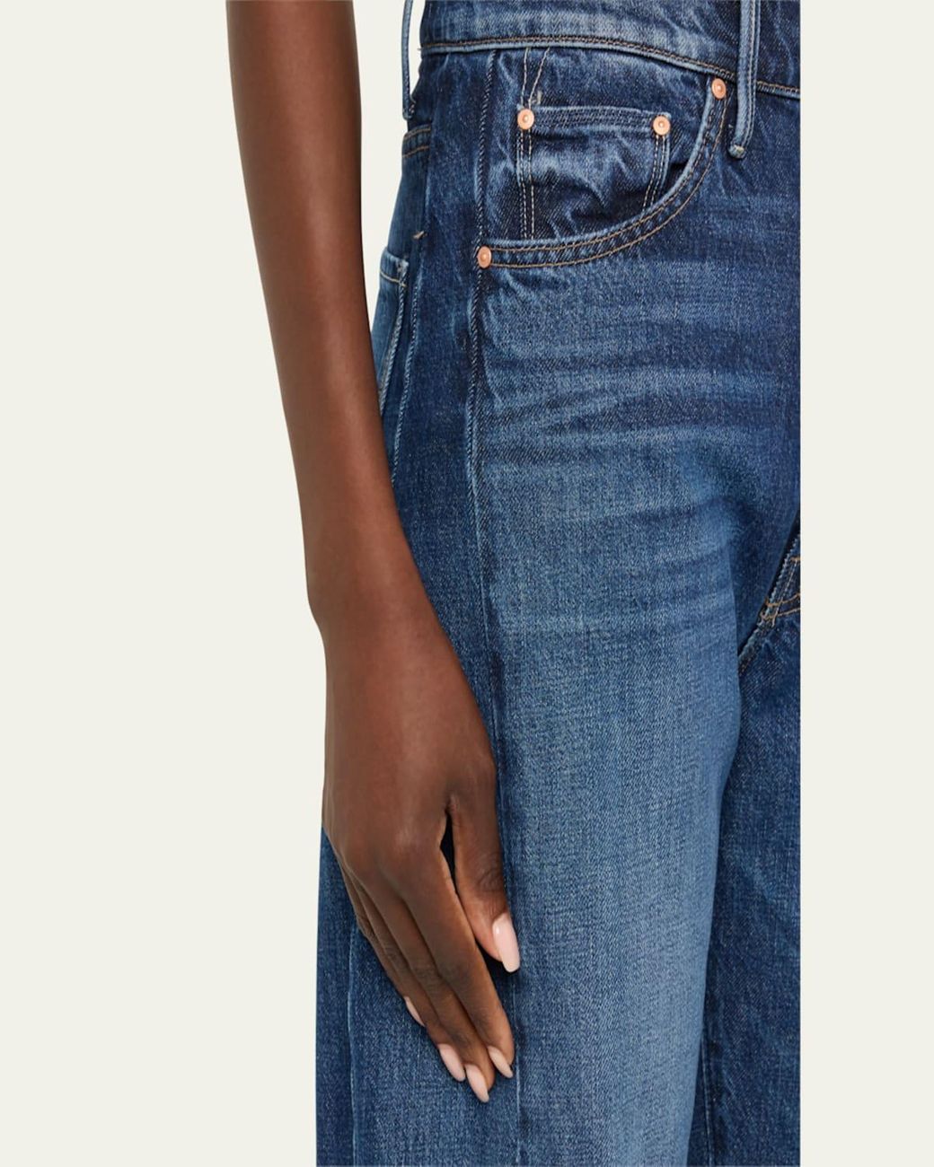 Mother The Half-Pipe Ankle Jeans in Blue | Lyst