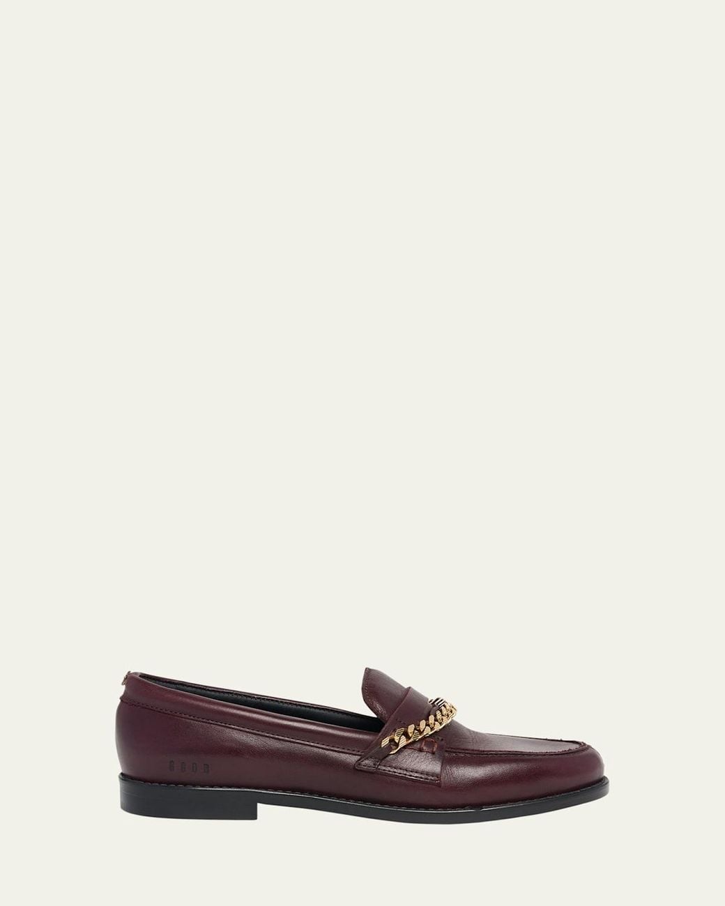 Golden Goose Jerry Chain Leather Penny Loafers in Red | Lyst