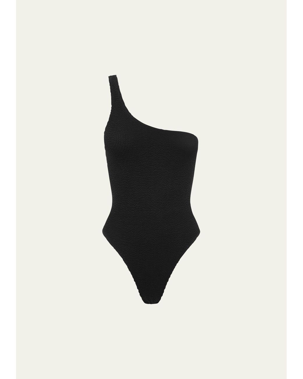 Bondeye Oscar Asymmetric One-piece Swimsuit in Black | Lyst