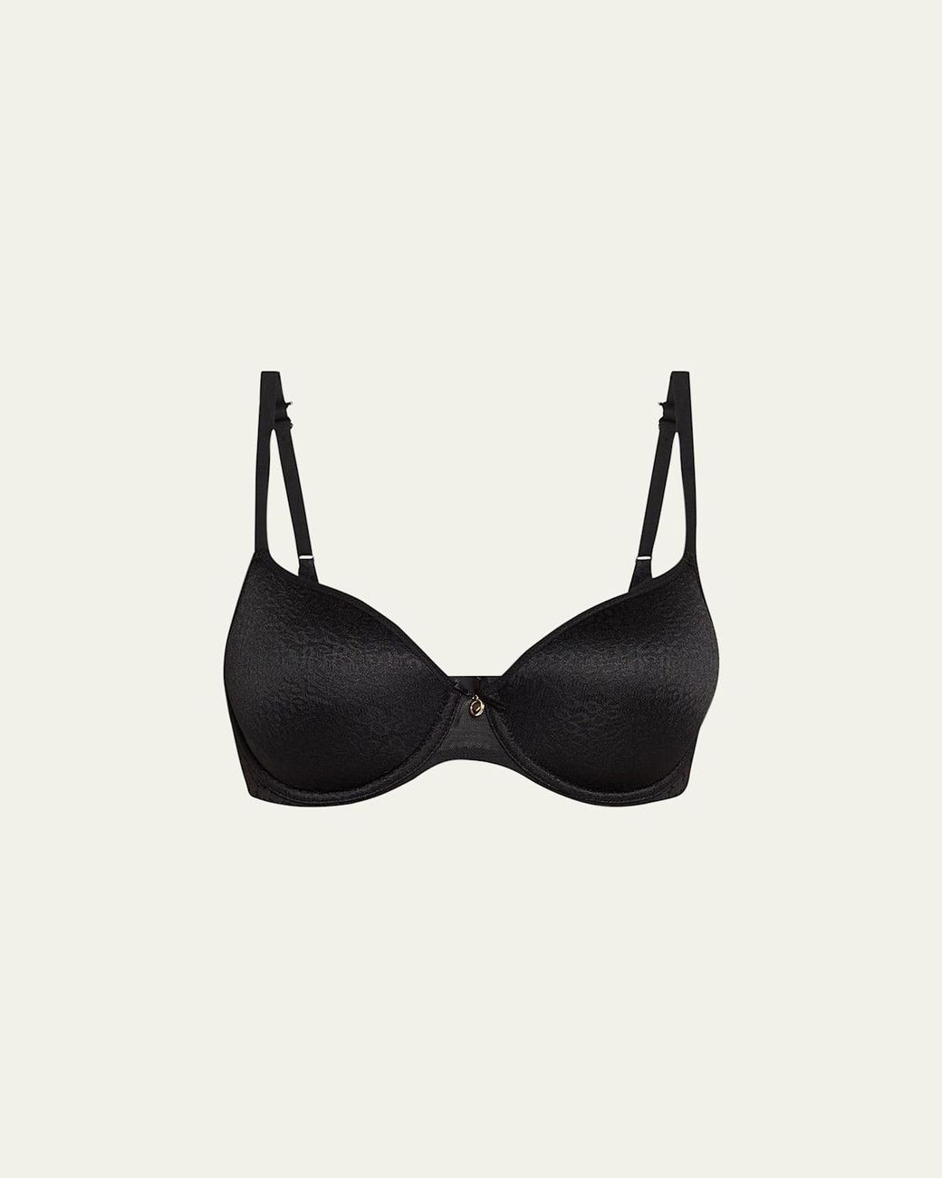 Chantelle Norah Lace Full-Coverage Spacer Bra in Black | Lyst