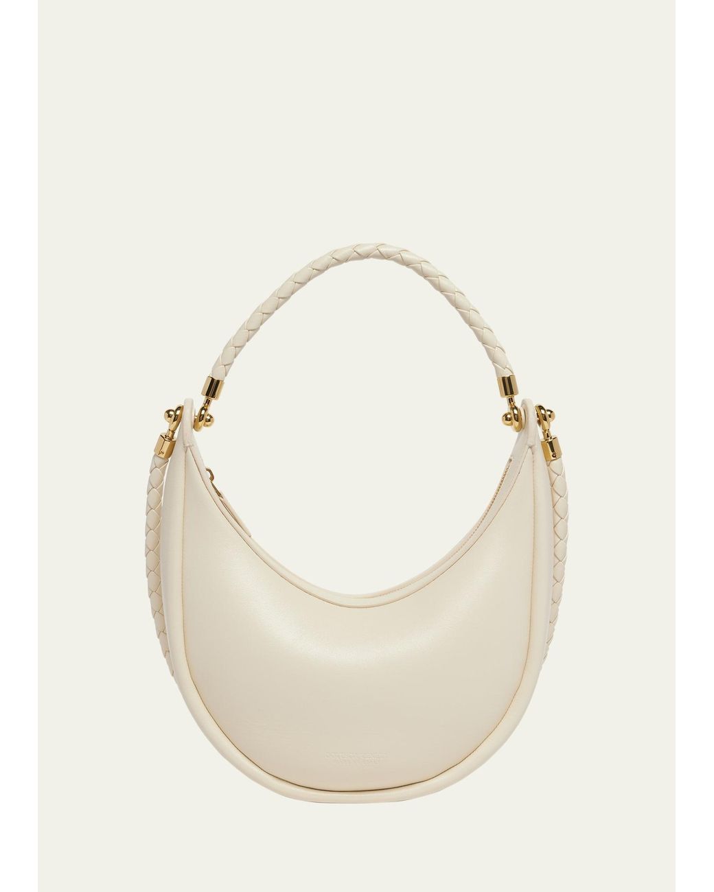 Bottega Veneta Hula Hoop Hobo Bag in Natural | Lyst