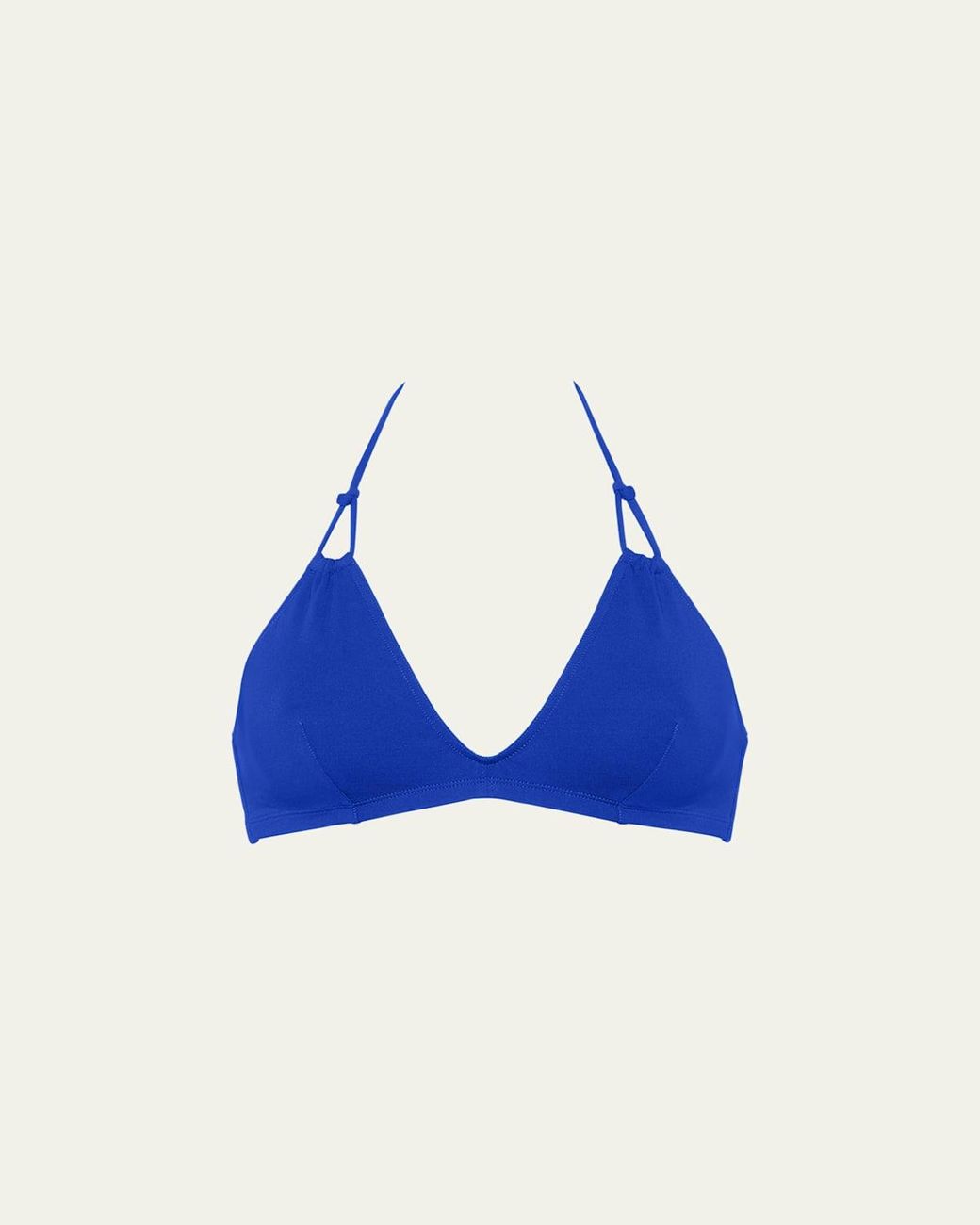 Eres Remix Triangle Bikini Top in Blue | Lyst