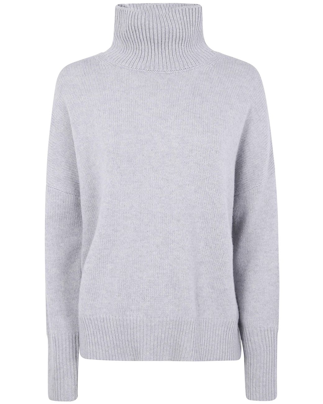 Lisa Yang "Heidi" Turtleneck Sweater in Gray | Lyst
