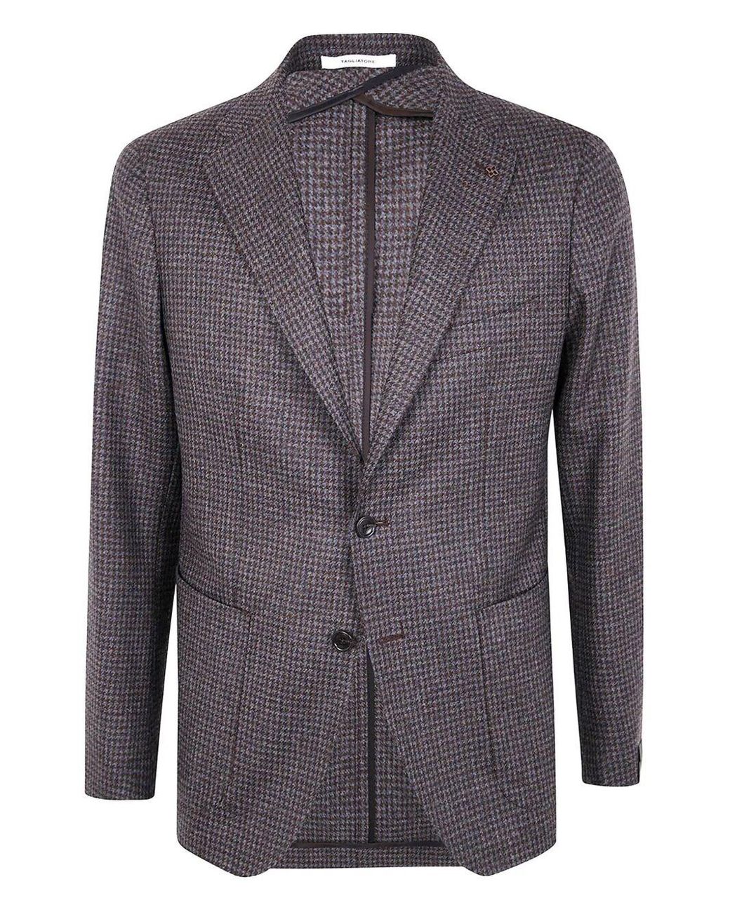 Tagliatore Jacket in Blue for Men | Lyst UK