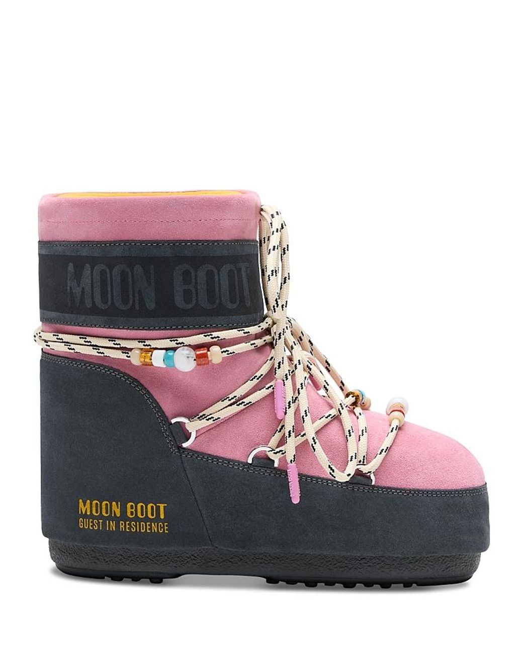 Moon Boot Mb X Gir Icon Low Boots in Pink | Lyst