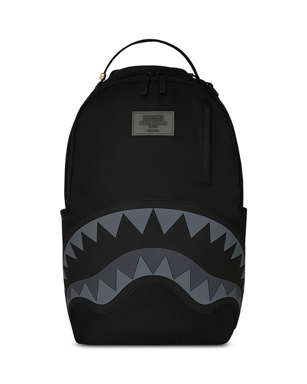 Sprayground Shark Central Tonal Backpack in Black | Lyst