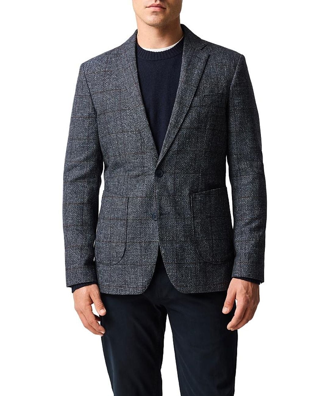 Rodd & Gunn Selwyn Island Regular Fit Jacket in Blue for Men | Lyst