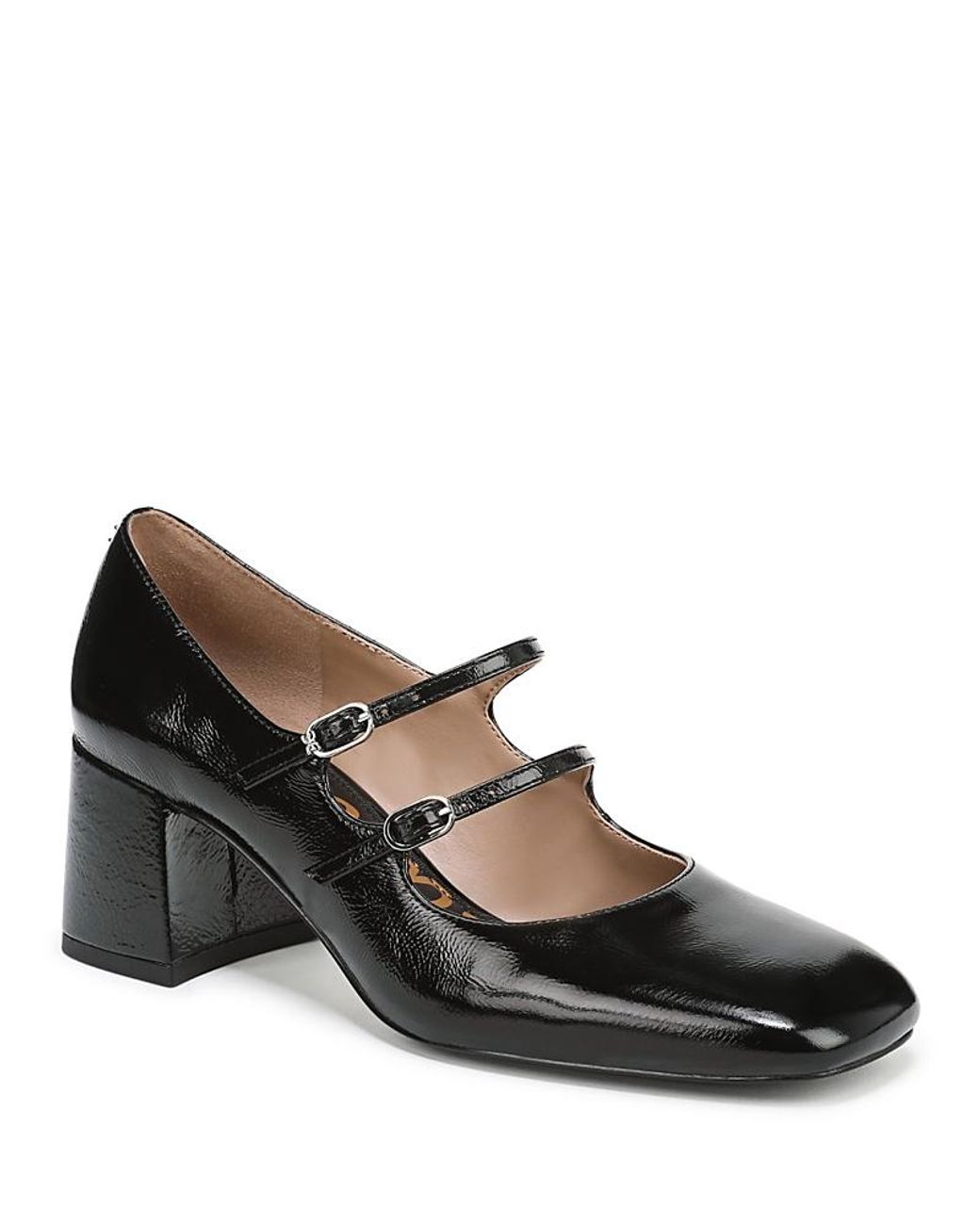 Sam Edelman Sarah Mary Jane Pumps in Black | Lyst