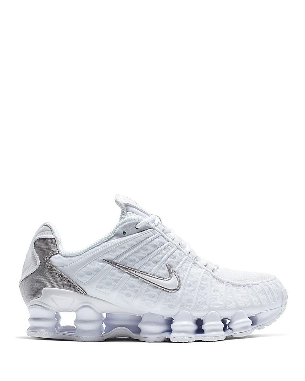Nike Shox Tl Running Sneakers in White | Lyst