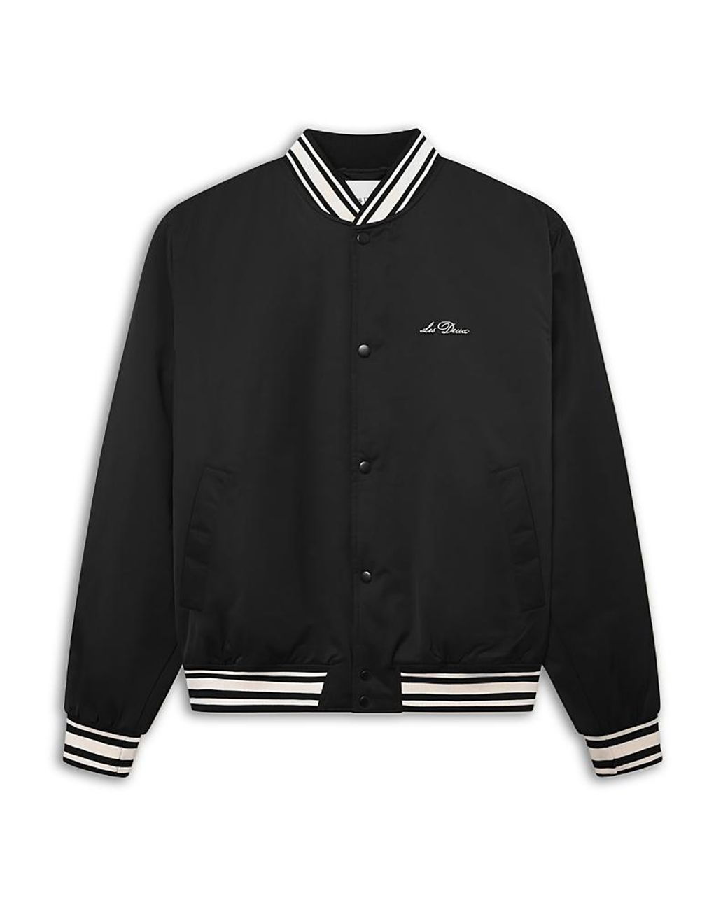 Les Deux Varsity Tech Jacket in Black for Men | Lyst