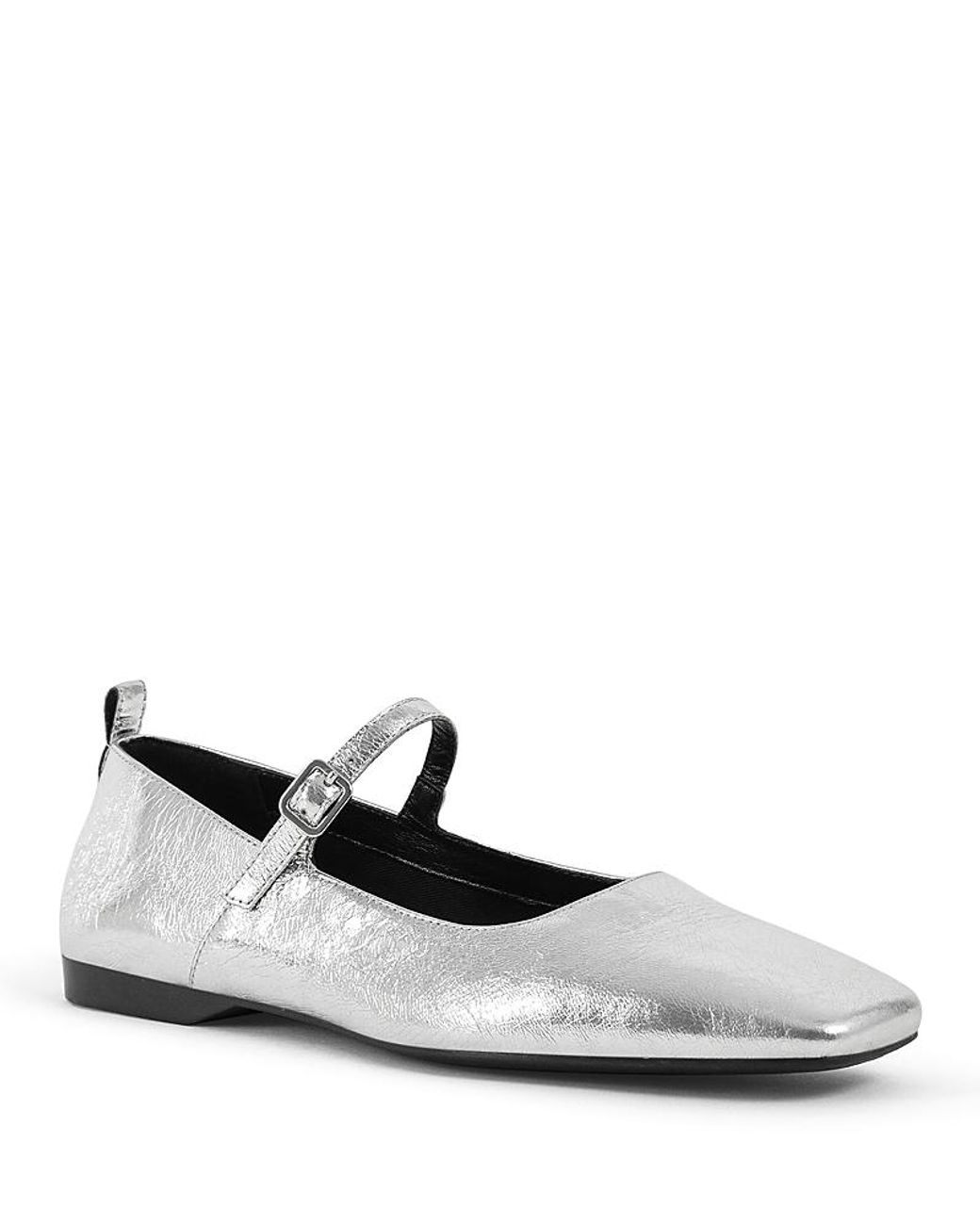 Vagabond Shoemakers Delia Square Toe Ballet Flats in White | Lyst