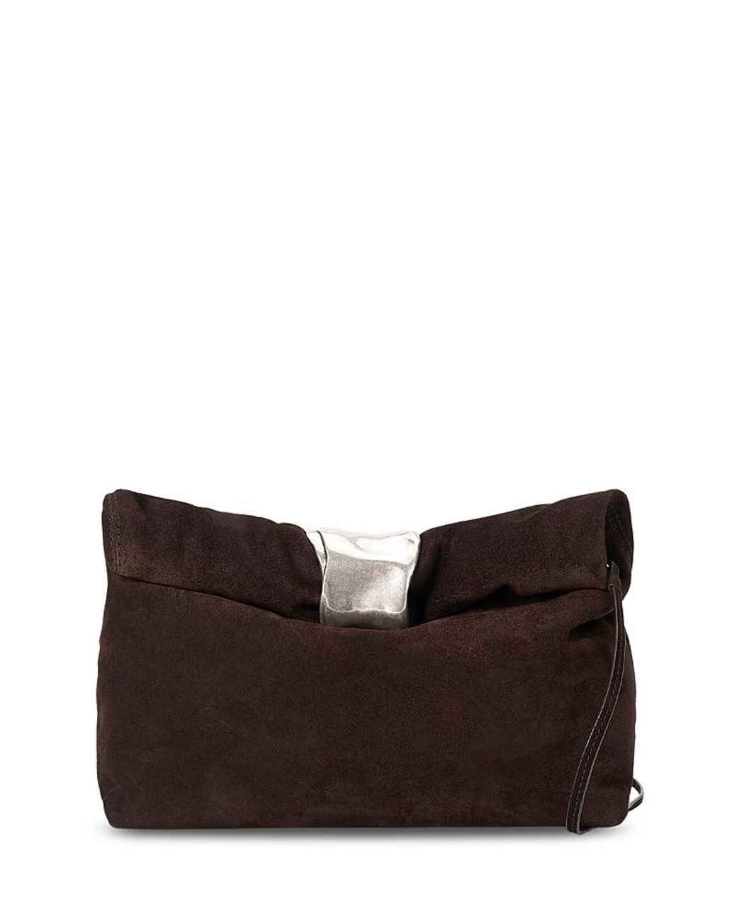 STAUD Cuff Clutch in Brown | Lyst