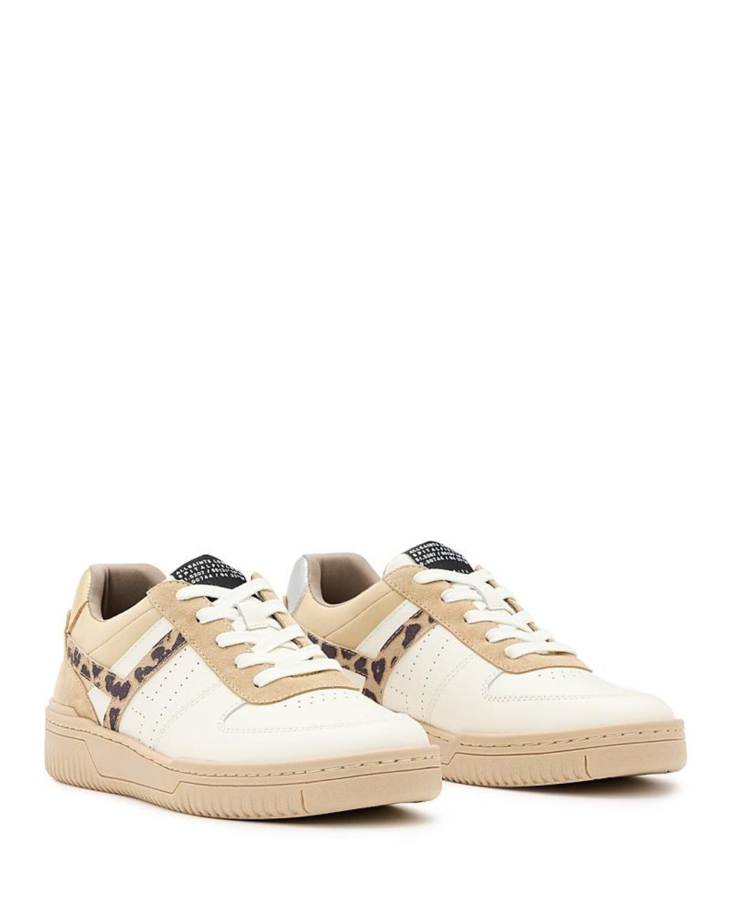 AllSaints Vix Multi Sneakers in White | Lyst