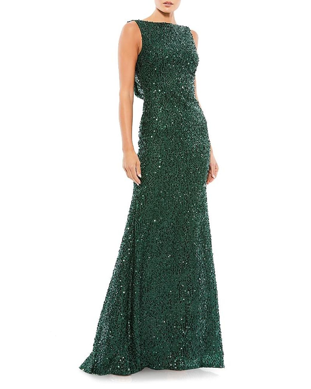 Mac Duggal Green Gown