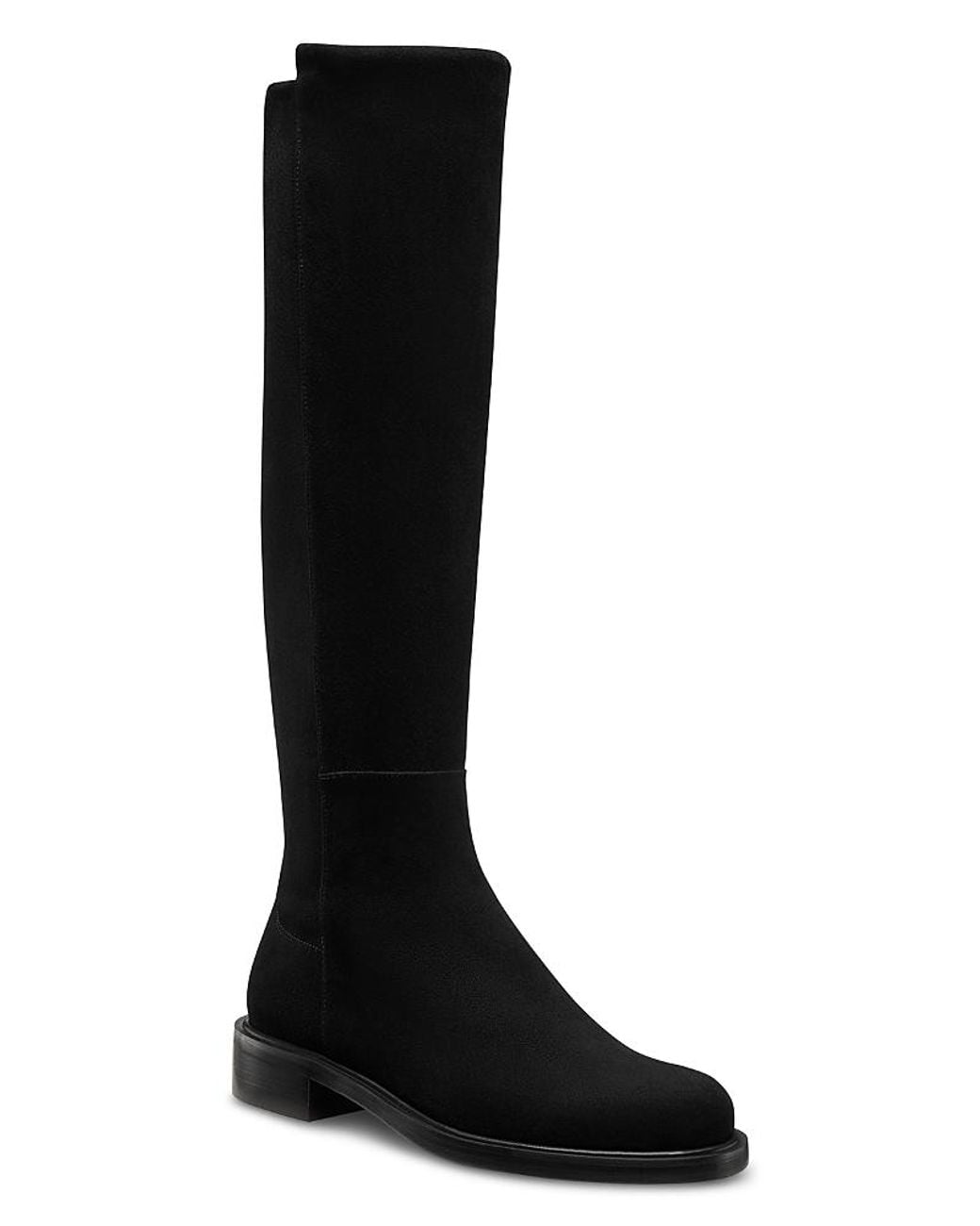 Stuart Weitzman 50/50 Gisele Knee High Boots in Black | Lyst