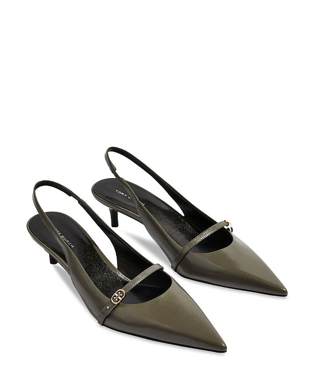 Tory Burch Double T Buckle Mary Jane Pumps | Lyst