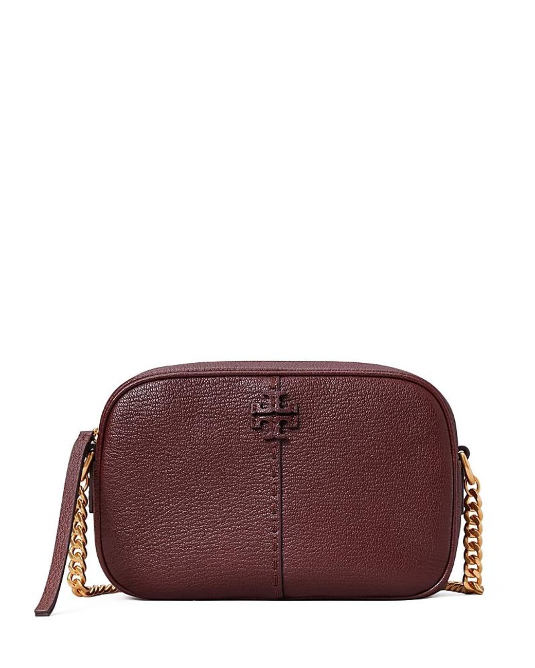 Tory Burch Mcgraw Camera Bag in Purple | Lyst
