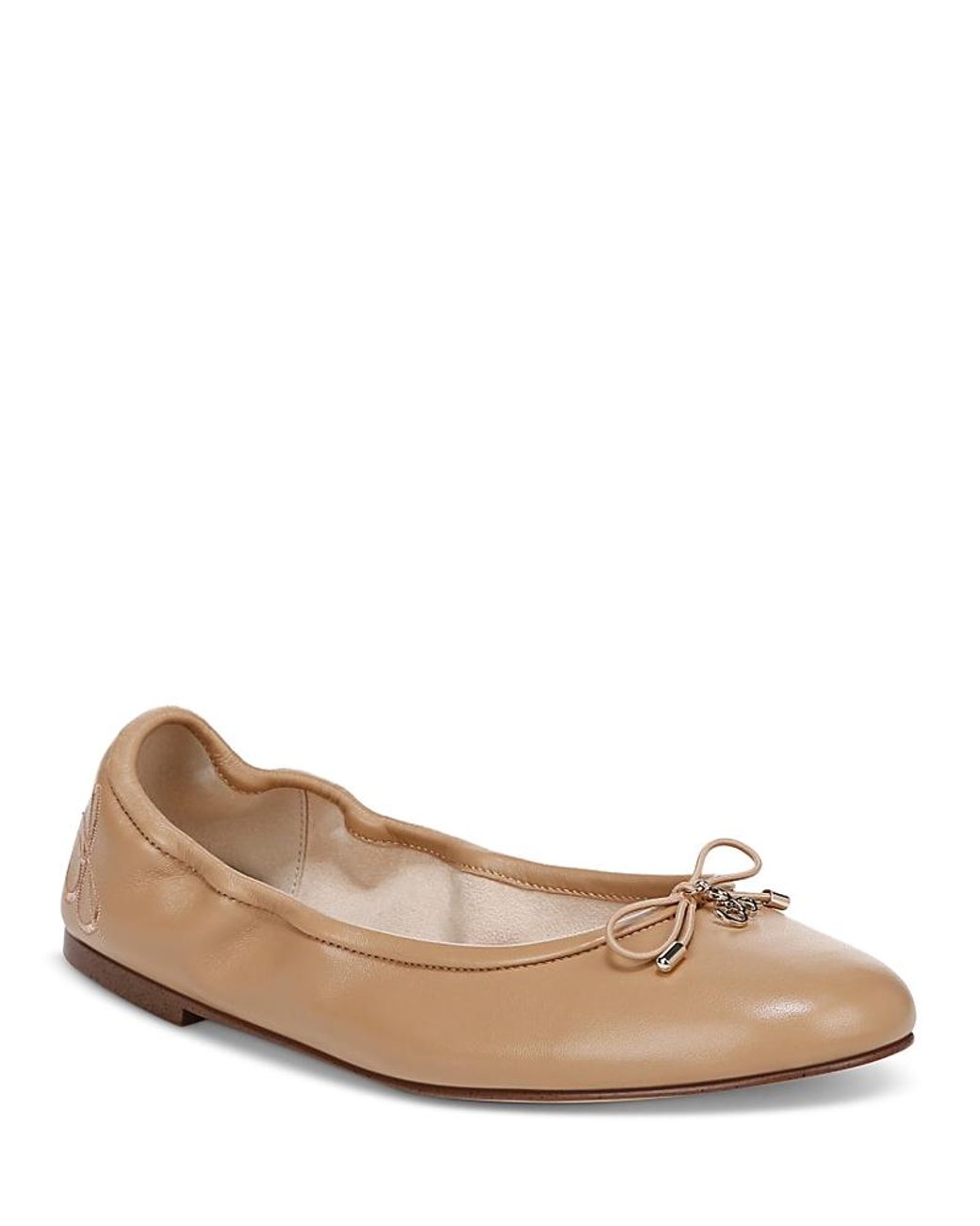 Sam Edelman Felicia Flats in Natural | Lyst UK