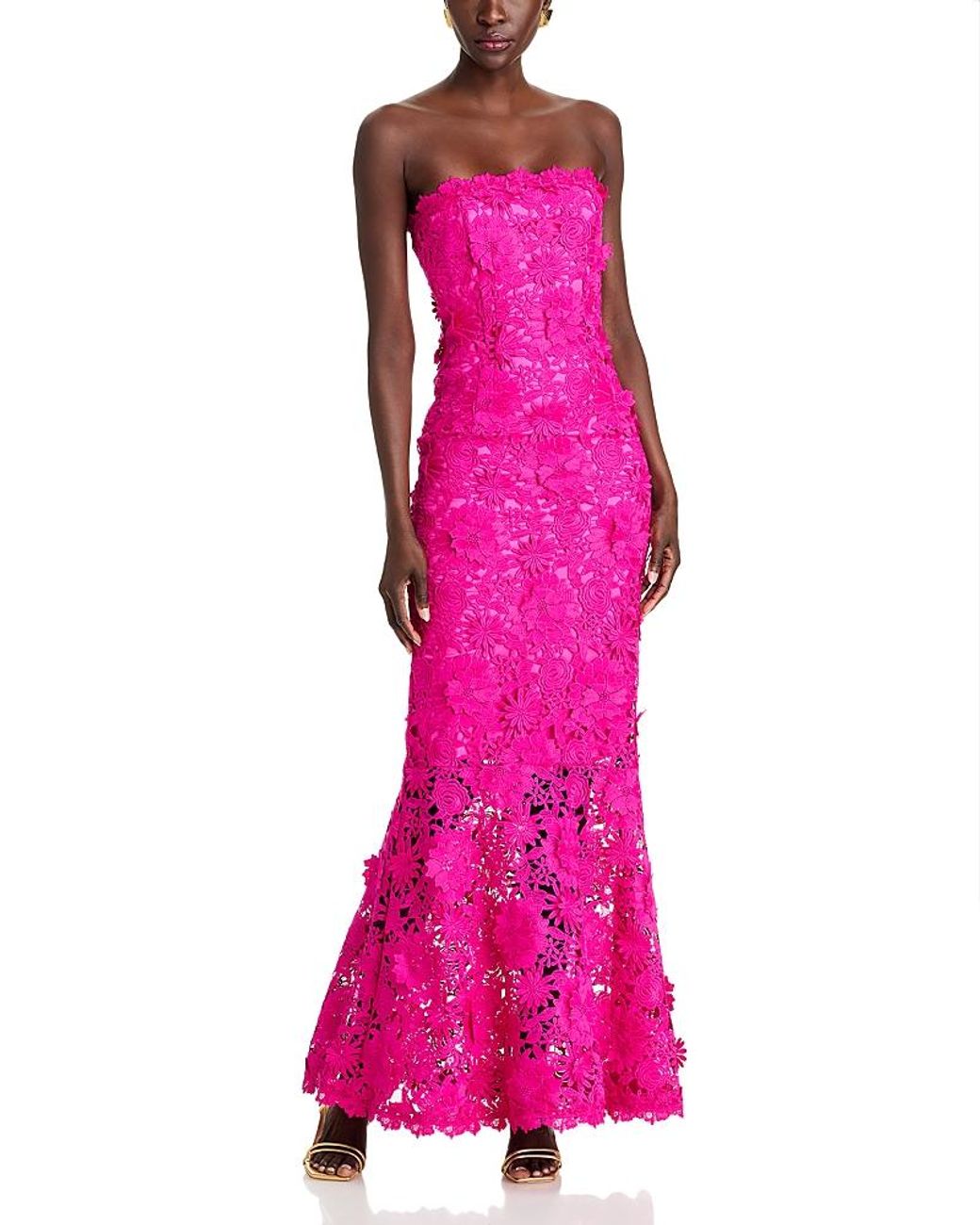 Generation Love Mirelle Lace Dress in Pink | Lyst