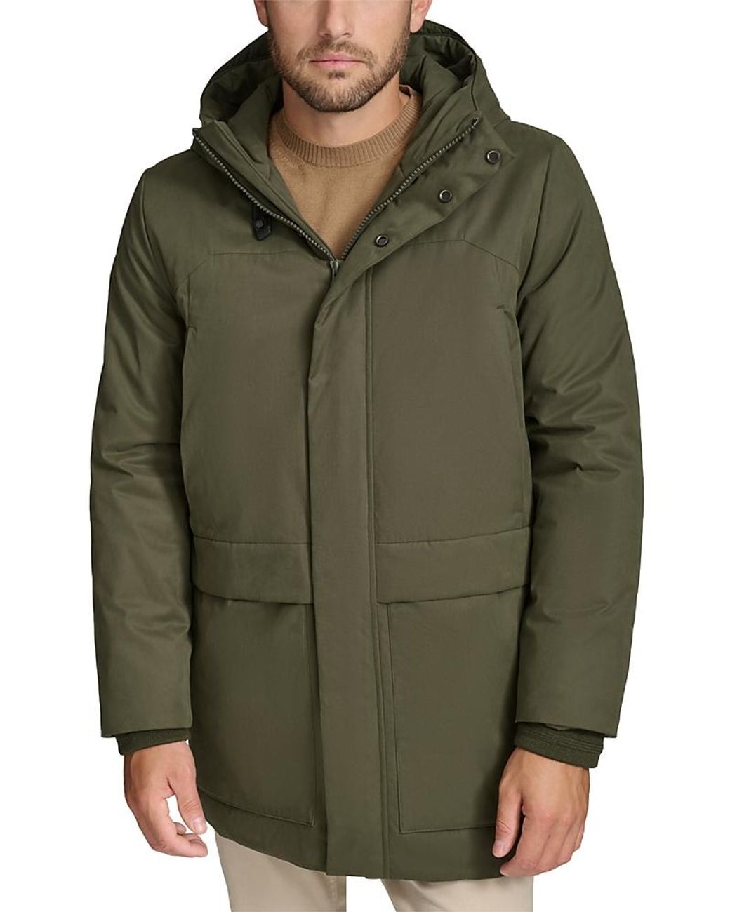 Andrew Marc Northam Jacket in Green for Men | Lyst