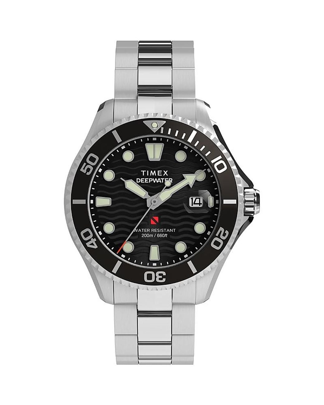 Timex Deepwater Meridian 200 Watch, 44Mm in Metallic for Men | Lyst