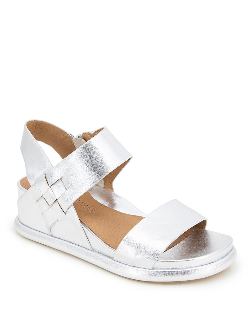 Gentle Souls Jolisa Sandals in White | Lyst