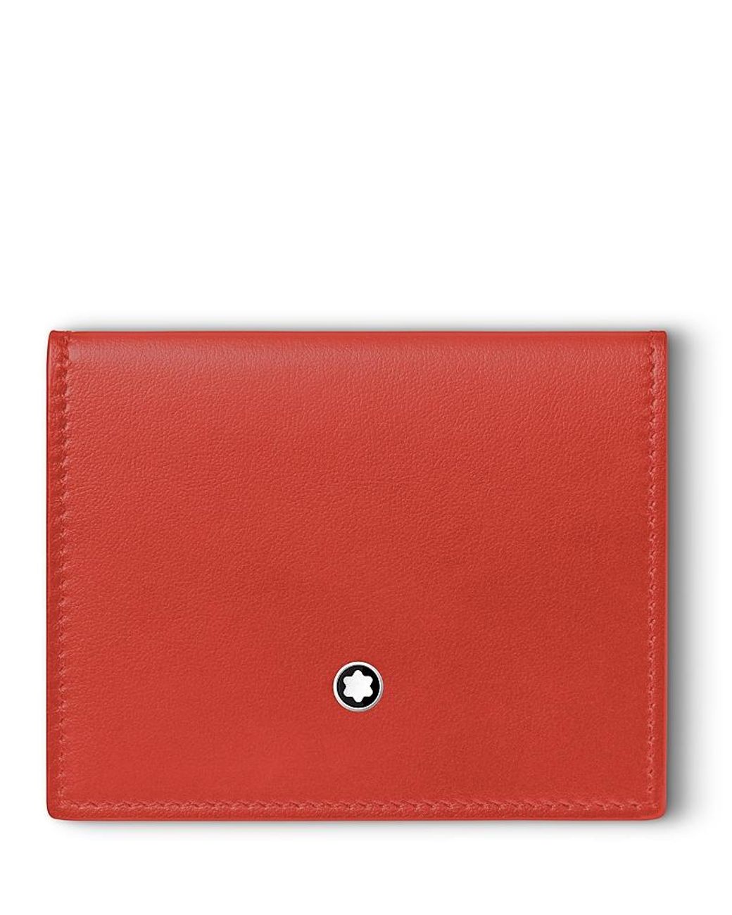 Montblanc Meisterstuck 4Cc Soft Leather Card Holder in Red for Men | Lyst