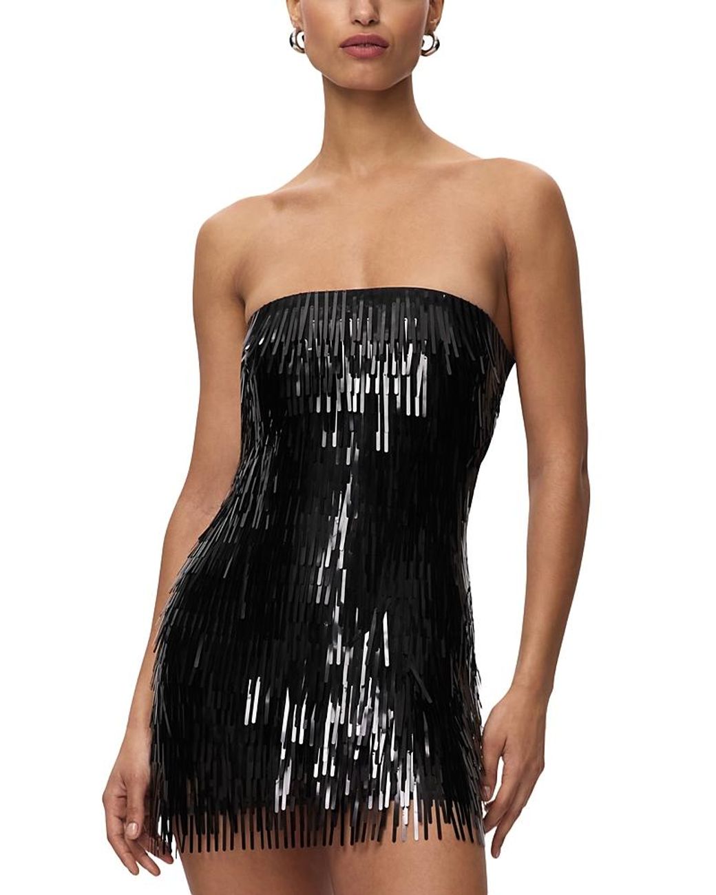 Herve Leger Fringe Dress