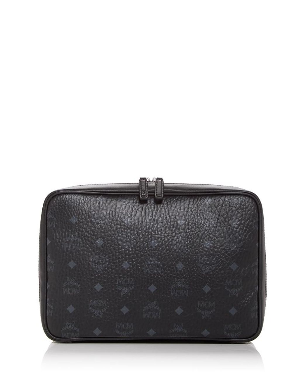 MCM Ottomar Visetos Travel Case in Black for Men | Lyst