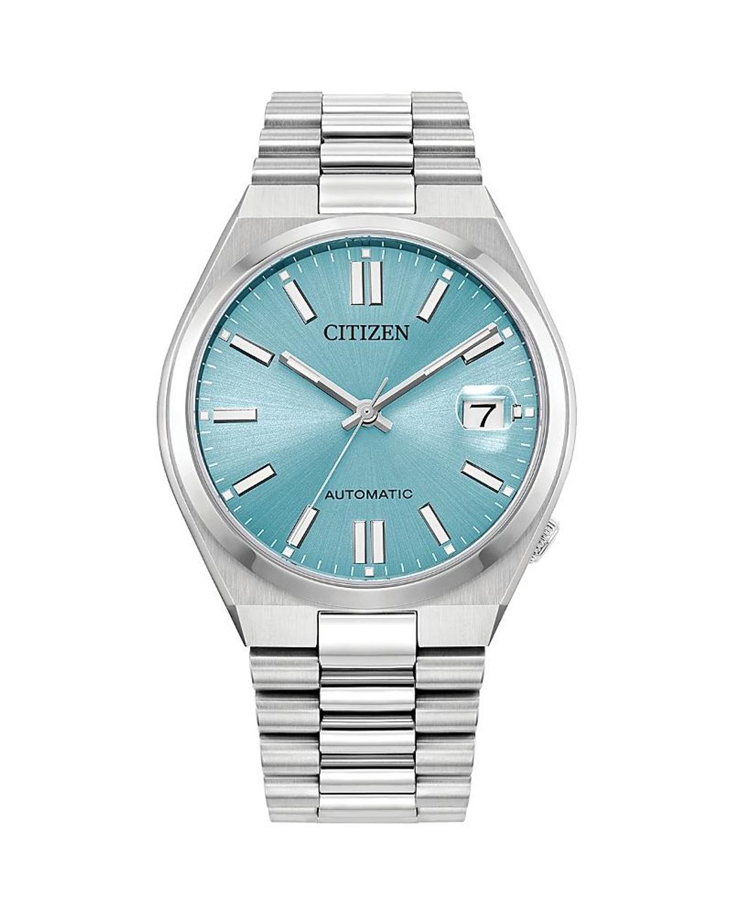 Citizen Sport Luxury Auto Tsuyosa Watch, 37Mm in Blue for Men | Lyst
