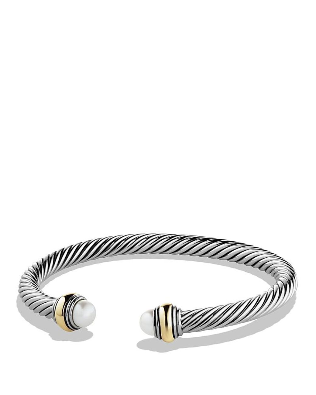 David Yurman Pearl Cable Bracelet