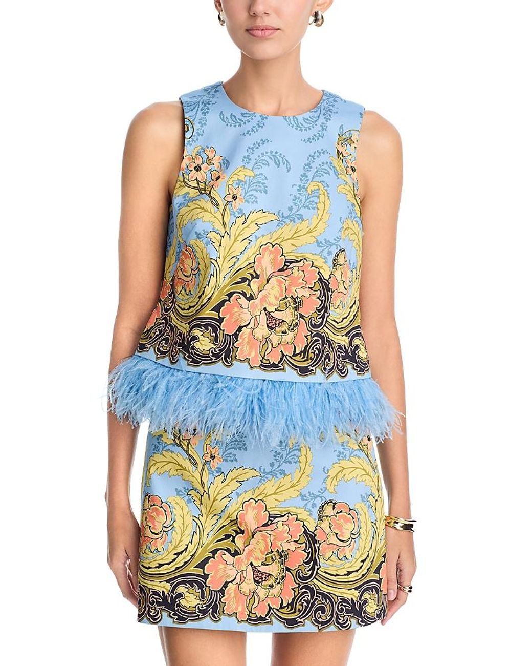 Cara Cara Belmond Top in Blue | Lyst