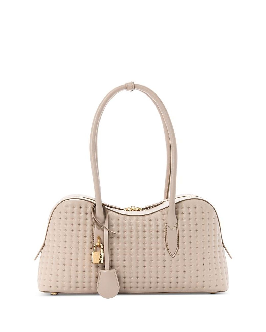 Stella McCartney Stella Ryder Medium Quilted Tote in Natural | Lyst