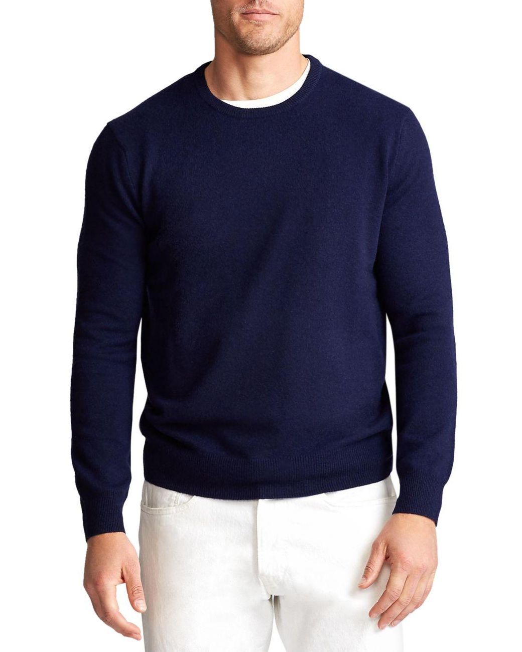 Polo Ralph Lauren Washable Cashmere Sweater In Blue For Men Lyst