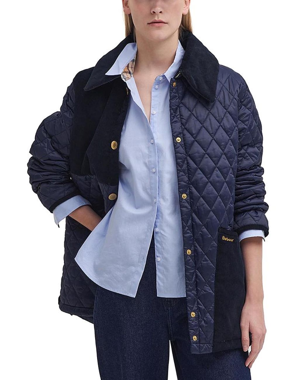 Barbour Reeth Jacket in Blue | Lyst