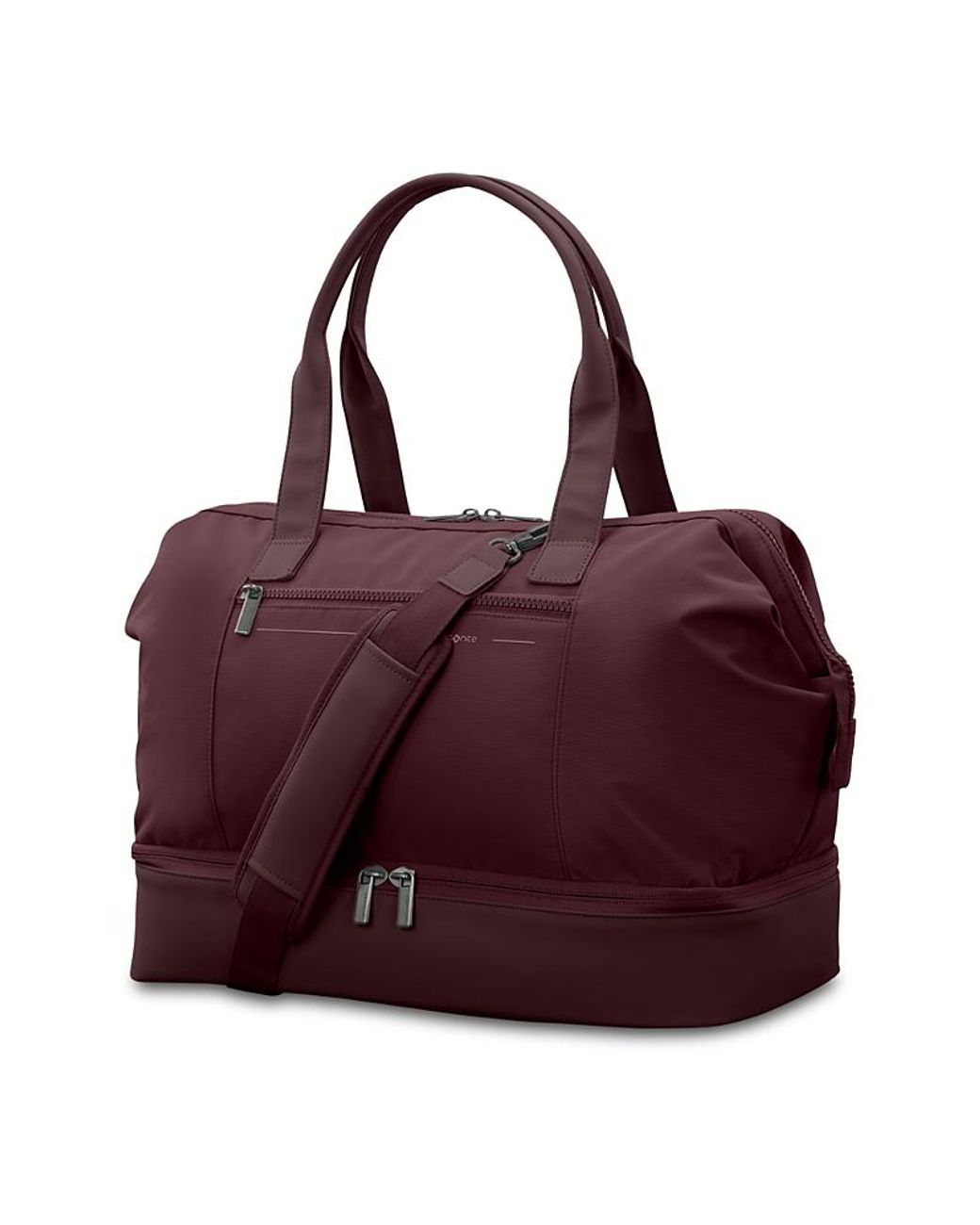 Samsonite Better Than Basic Drop Bottom Weekender in Purple | Lyst