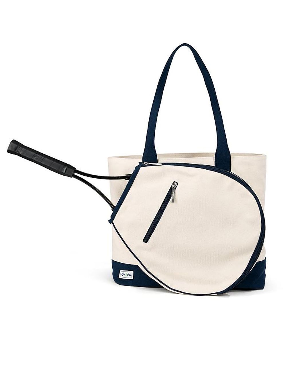Ame & Lulu Volley Tennis Tote in Natural | Lyst