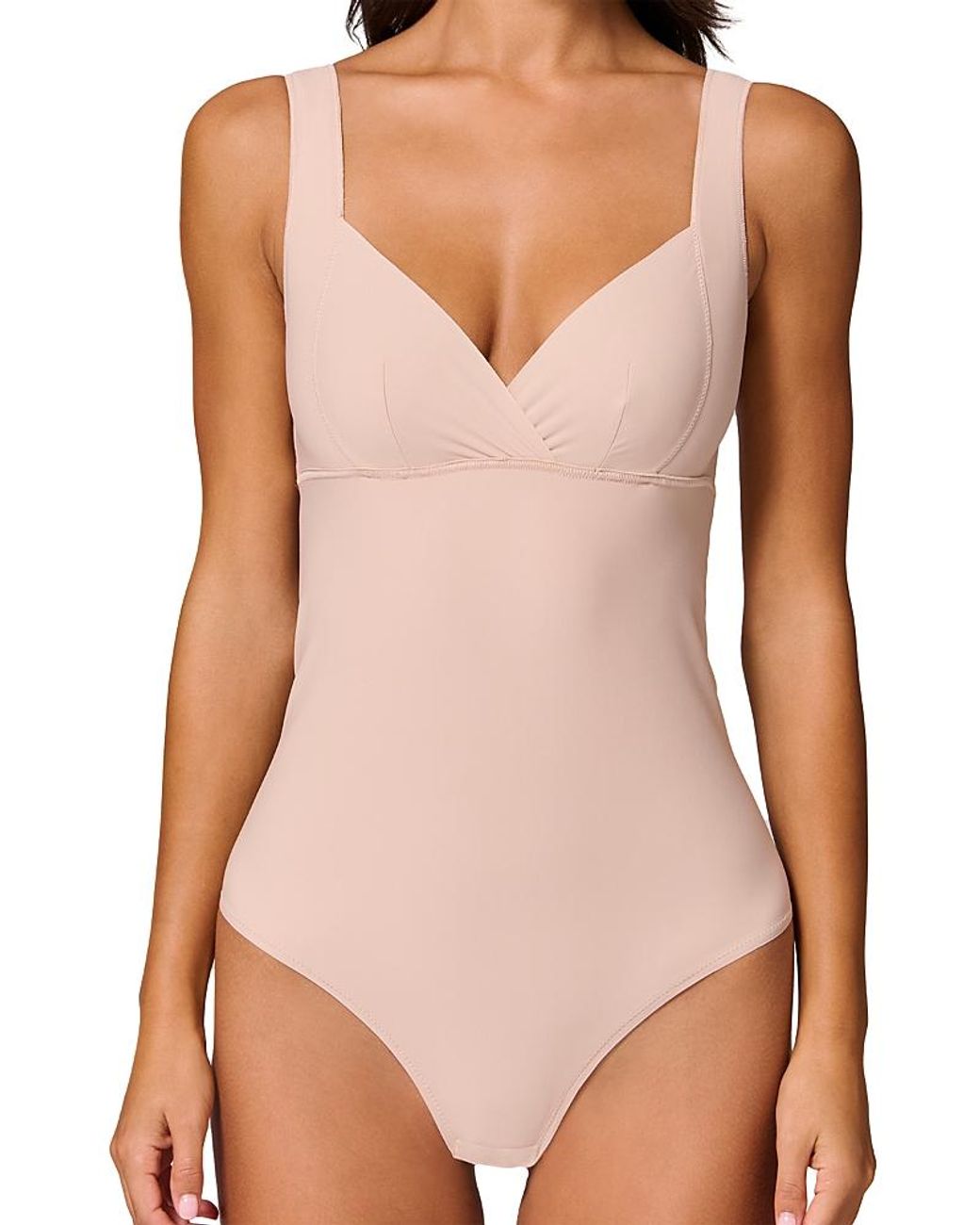 Simone Perele Story Shaper Panty Bodysuit in Brown | Lyst