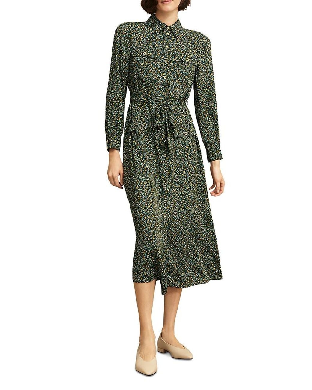 Hobbs Hemingford Dress in Green | Lyst